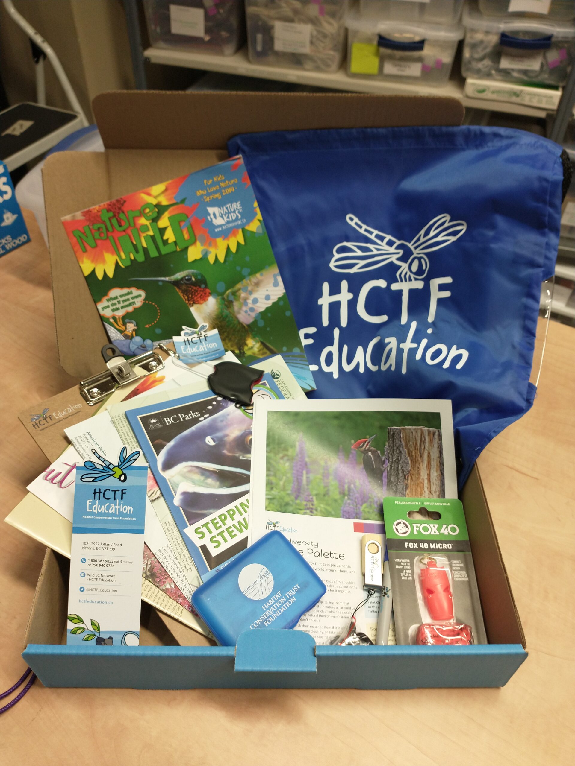 Environmental Exchange Box - Habitat Conservation Trust Foundation
