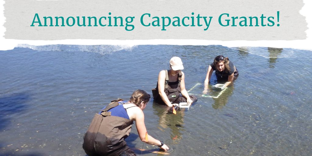 Announcing Capacity Grants! - Habitat Conservation Trust Foundation